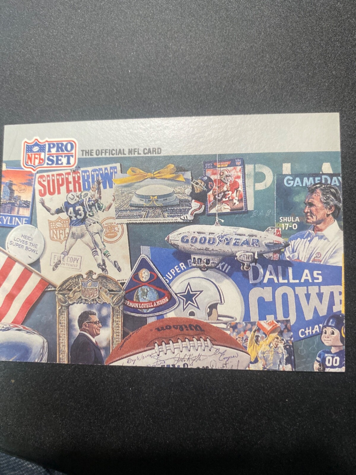 1990 NFL pro set Super Bowl cards. Have 2 of The Official NFL Card 2 ...