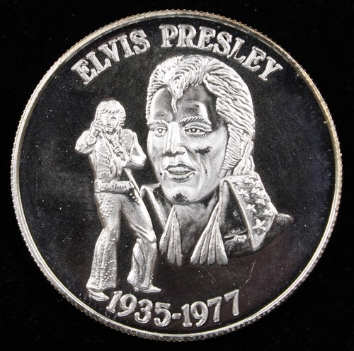 1935-1977 Elvis Presley .999 1oz Silver Art Round (62397) | eBay