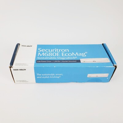 ASSA ABLOY M680EBDX-628 Electromagnetic Lock, 12/24VDC 1,200lbs, New ...
