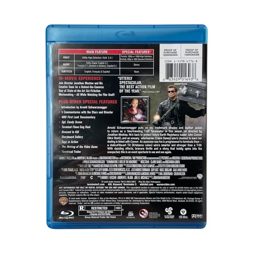 Terminator 3: Rise of the Machines Blu-Ray Disc 2003 Arnold ...
