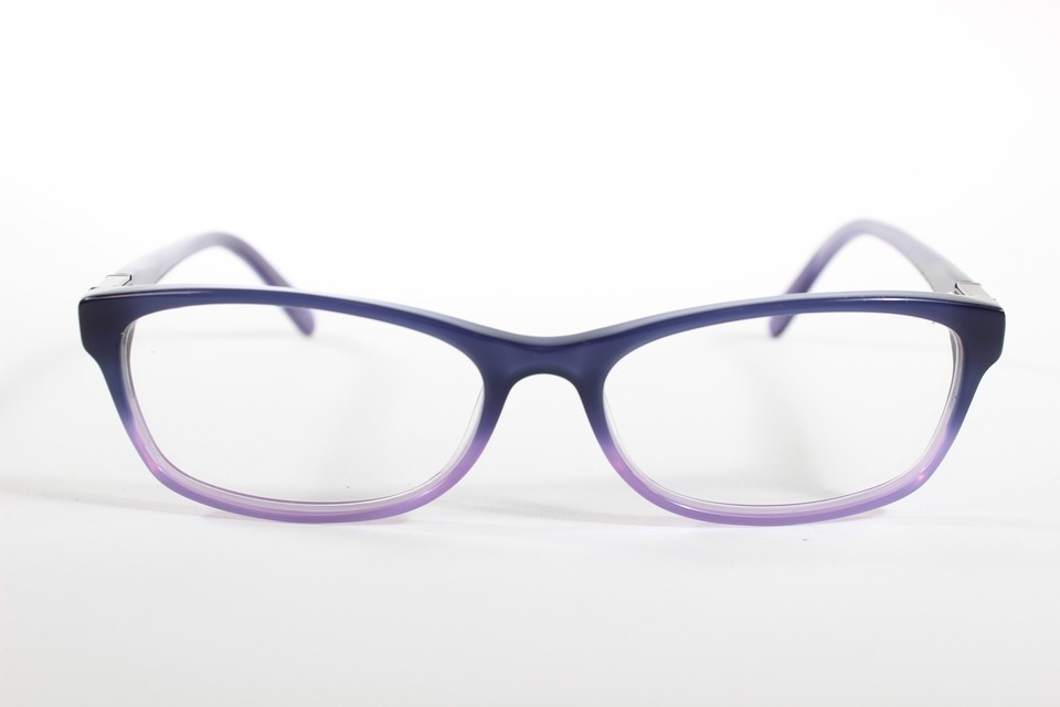 Vera Wang Eyeglasses V 337 Women Purple Full Rim Plastic Eyewear ...
