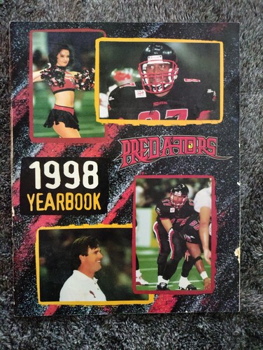 RARE 1998 AFL Arena Football Orlando Predators Yearbook Media Guide | eBay