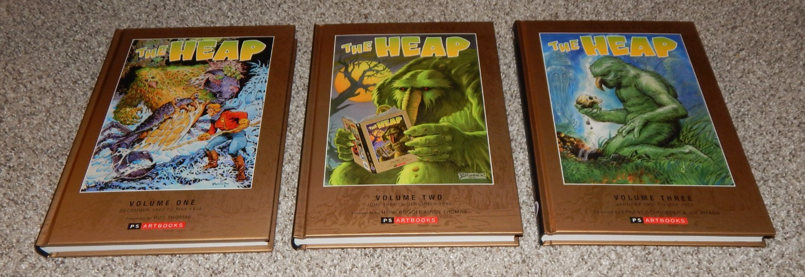 THE HEAP HARD COVER 3 BOOKS NM | eBay