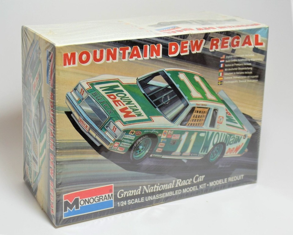 Monogram 2204 1/24 Scale Mountain Dew #11 1982 Buick Regal Plastic Model Kit | eBay