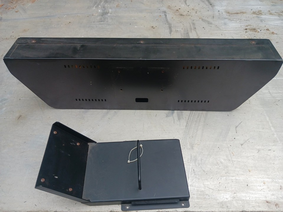 Sammy Atomiswave Ranger Mission Arcade Top Metal Marquee Light Housing ...