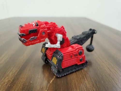 2015 Dinotrux Ty Rux Dreamworks Diecast Metal T-Rex Red Dinosaur Mattel ...
