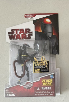 Star Wars The Clone Wars Firefighter Droid 3.75" CW47 Hasbro 2009 | eBay