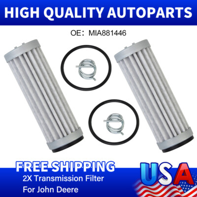 Transmission Oil Filter MIA881446 AM131102 forJohn Deere X540 Z-TRAK ...