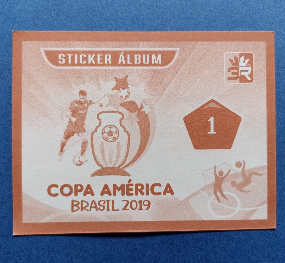 2019 3R Brazil Copa America FIFA #001 MARACANA Stadium Sticker Promo | eBay