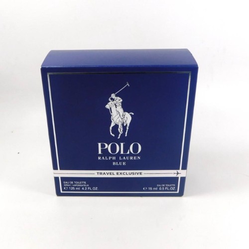 Ralph Lauren Polo Blue Set pcs EDT For Men 125 ml + 15 ml *NEW IN ...