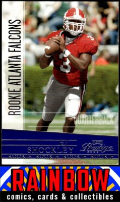 2006 Playoff Prestige #173 D.J. Shockley Rookie Atlanta Falcons | eBay