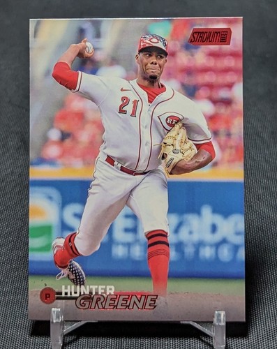 Hunter Greene Red Foil 2023 Topps Stadium Club Baseball Card 176 ...