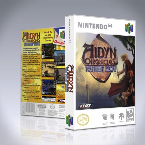 Nintendo 64 Case - NO GAME - Aidyn Chronicles | eBay