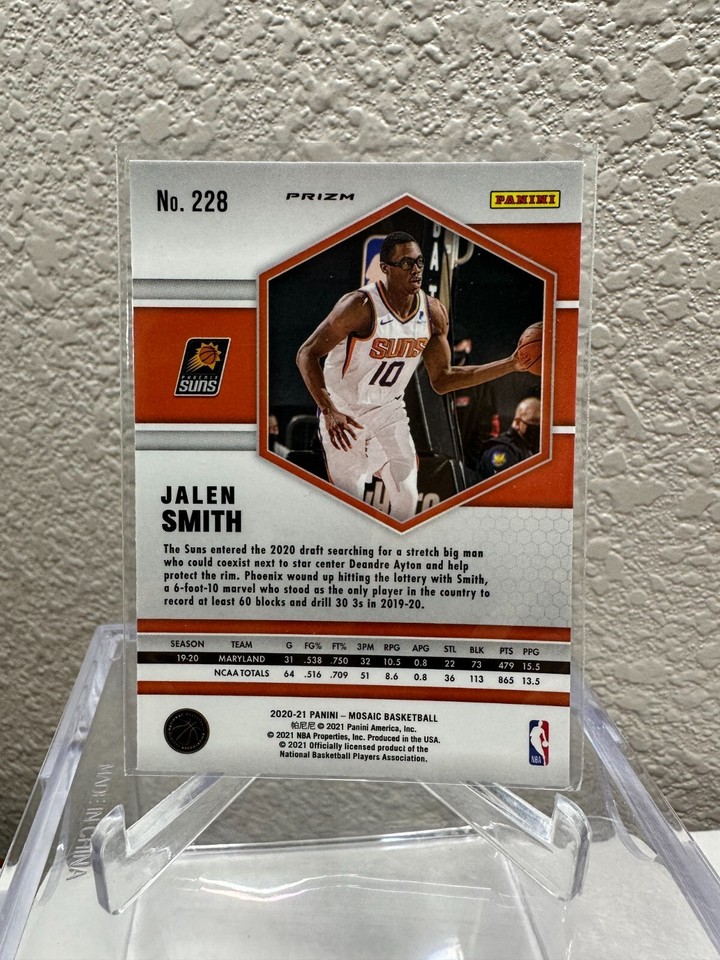 2021-2022 PANINI MOSAIC PINK CAMO PRIZM JALEN SMITH ROOKIE CARD #228 | eBay