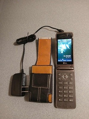 Lg flip mobile phone small size black with model Un540 | eBay