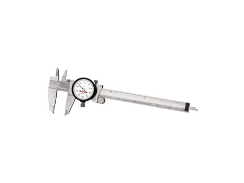 Starrett 120A-6 - Dial Slide Caliper, Stainless Steel, 0-6' Range, .001 ...