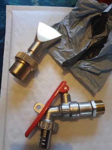 1/2 Inch Garden Hose Faucet W/ Lock Thread Water Tap & Water Fountain ...