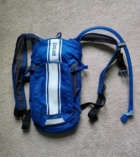 CamelBak Kids' Mini M.U.L.E. Hydration Backpack 50 oz/1.5 L in Blue | eBay