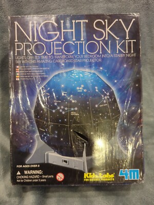 Night Sky Projection Kit 4M Kid Labs Create A Night Sky Projection NEW ...