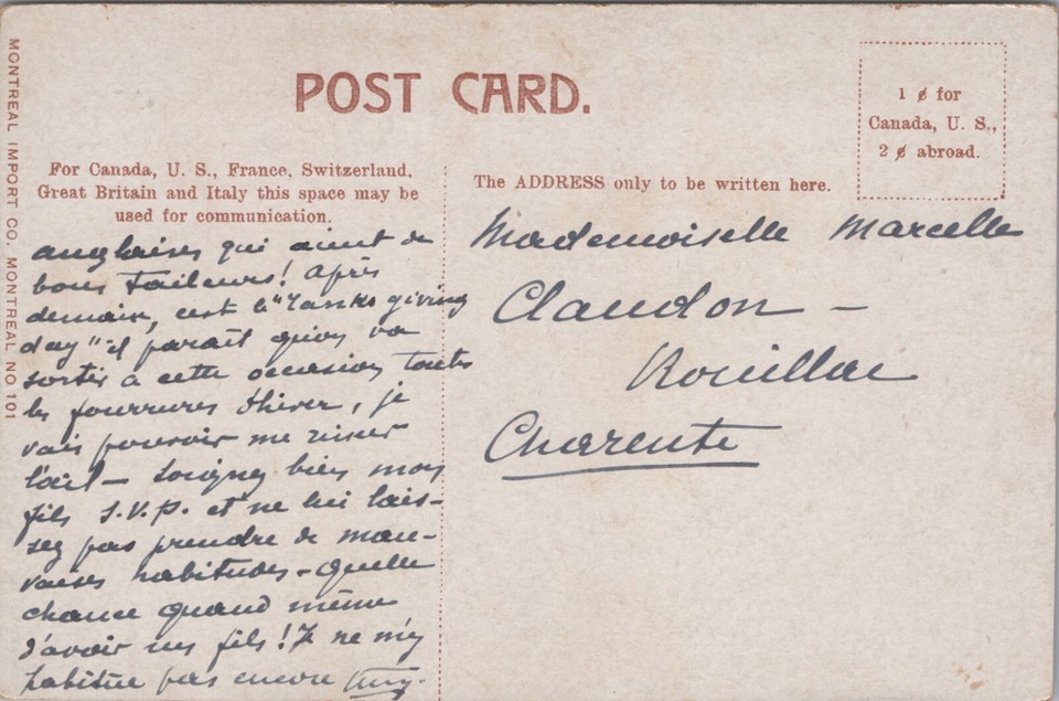 Canada Montreal Post Office and Bank of Montreal Vintage Postcard C072 ...