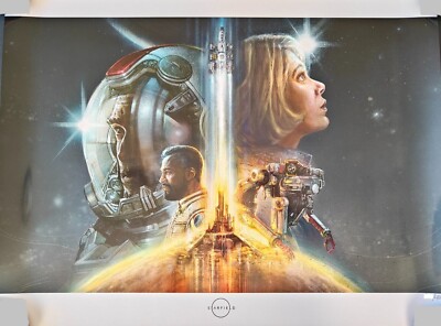 Starfield Journey Through Space Lithograph Print Art 54/400 Rare | eBay