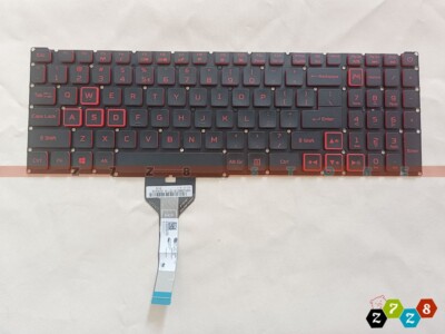 New ACER Nitro AN515-56 AN515-57 AN515-58 AN517-41 AN517-54 Red Backlit ...