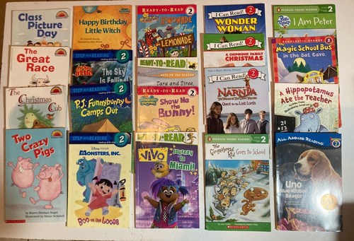 Lot HELLO READER Level 2 STEP INTO READING Penguin I CAN READ Lot of 20 ...