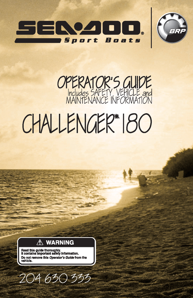 1993-2025 Sea-Doo Sport Boats Pontoons OWNER'S MANUALS Shop Guide BRP ...
