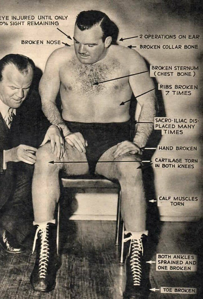 WHIPPER BILLY WATSON 8X10 PHOTO WRESTLING PICTURE NWA CPW WIDE BORDER ...