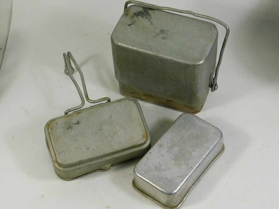 WW2 French Mess kit - Aluminum, dated 1937 | eBay
