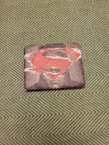 Mighty Wallet Superman Batman Dare To Tear Stocking Stuffer | eBay