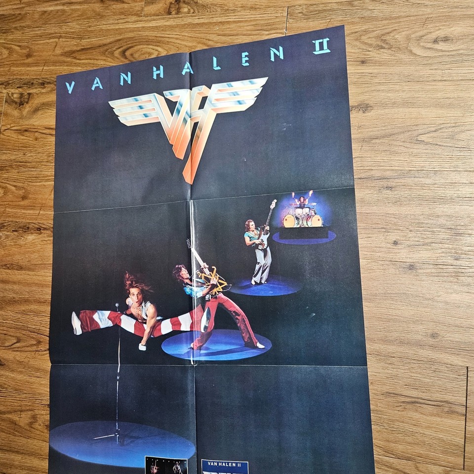 Van Halen Van Halen II Vintage Original 1979 Promo Album Poster 23x35 ...