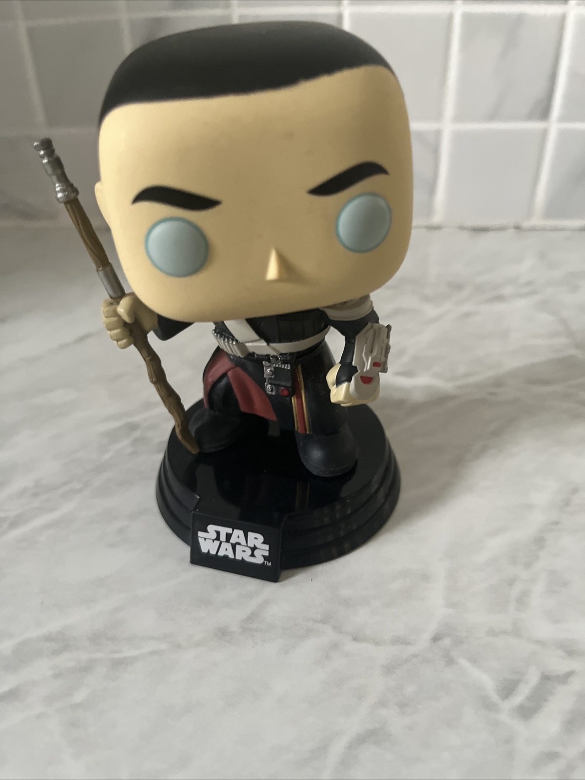 Star Wars Rogue One Chirrut Imwe Funko Pop Loose Item No Box | eBay