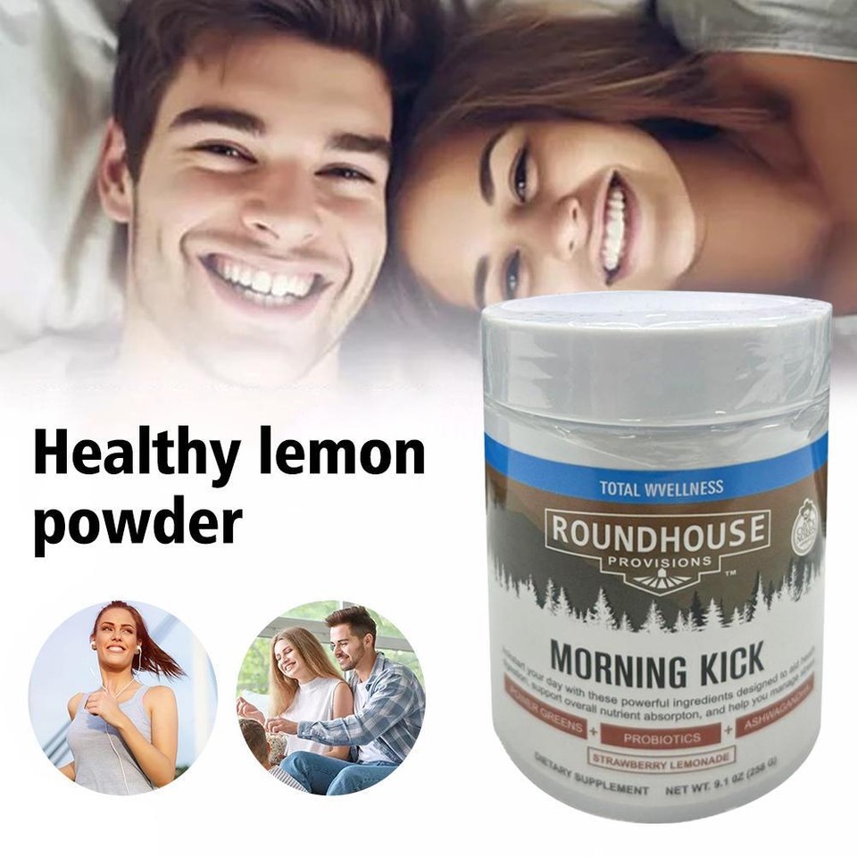 By Chuck Norris Morning Kick,-Greens Superfood Powder Supplement 1-3 ...