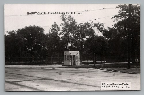 U.S. Naval Training Center Great Lakes IL Barry Gate Grogan Photo ...