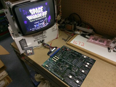SPACE INVADERS DX Japanese vers. 1993 Taito -NOS Guaranteed JAMMA ...