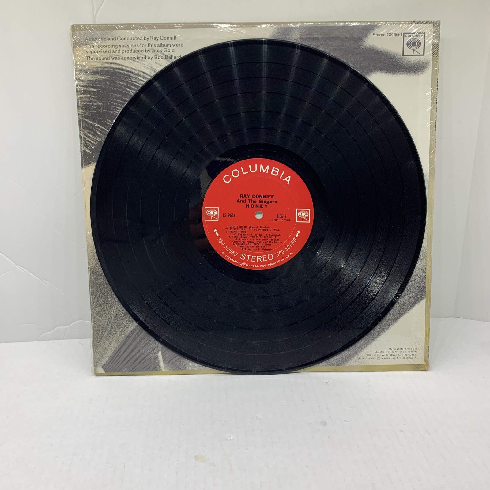 Ray Conniff And The Singers ‎– Honey (1968) Columbia ‎CS 9661 vinyl LP ...