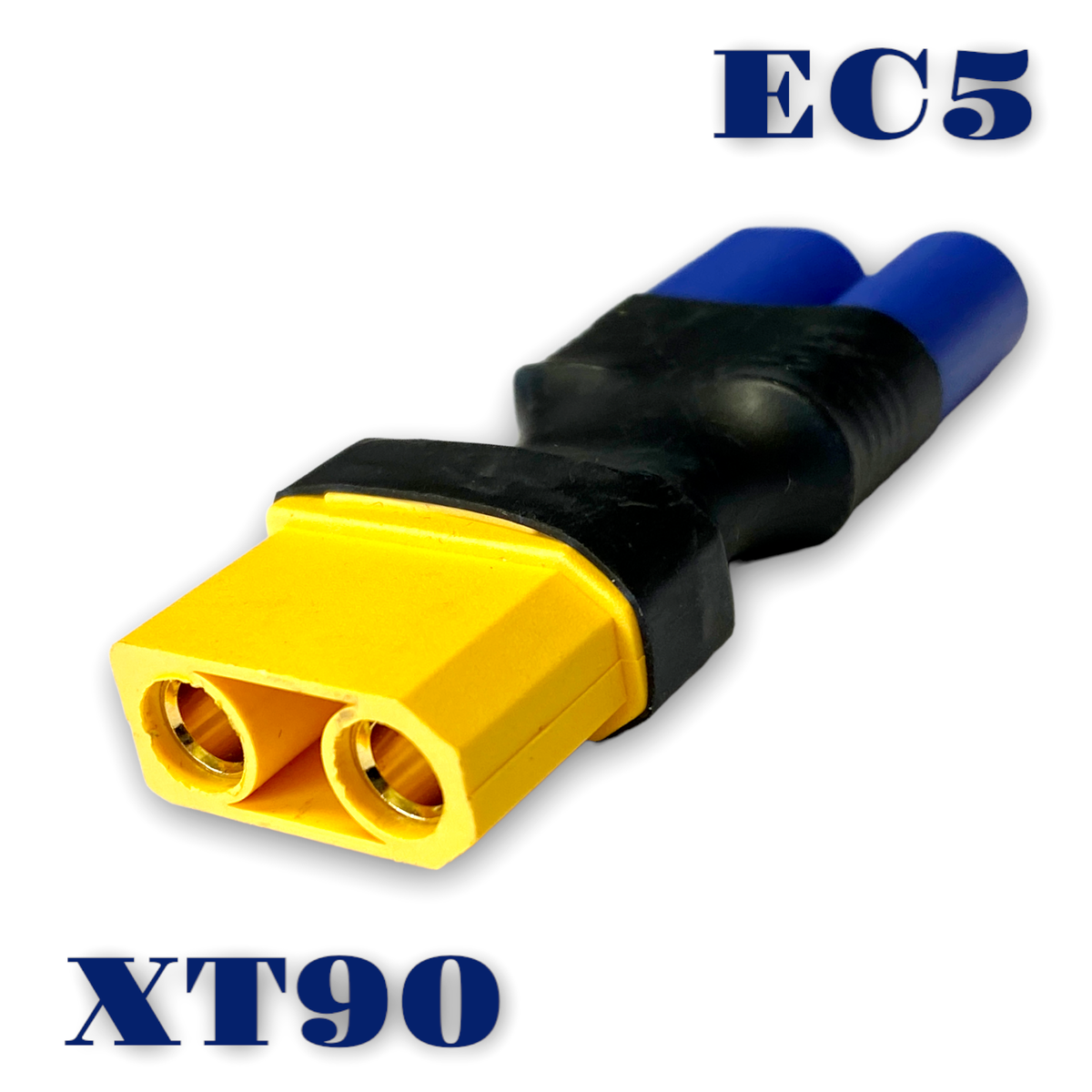 Xt90 Male To Ec5 Female Adapter Ladekabel P3+ · XT90 > EC5 Stecker