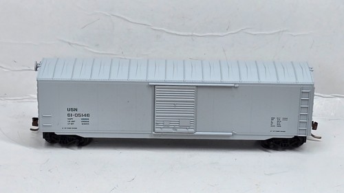 Micro-Trains N Scale UNITED STATES U.S. NAVY USN 61-05146 Silver Train ...