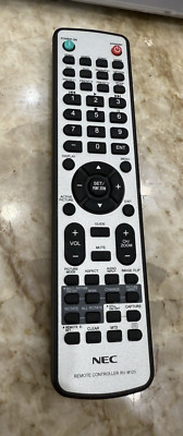 Genuine NEC RU-M123 Remote Control Multisync P403 P463 P553 RUM123 IR ...