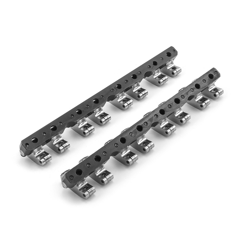 Ford SB 289 302 351 Windsor Shaft Mount 1.7 Ratio Aluminum Rocker Arms ...