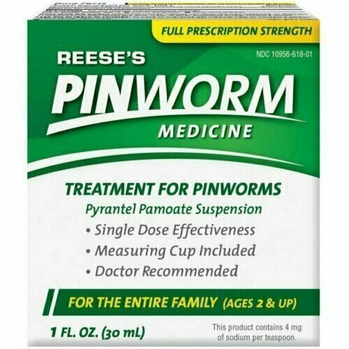 Reese's Pinworm Medicine Treatment For Pinworm For The Entire Family ...