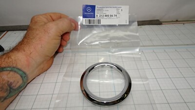 Mercedes Benz 212 885 06 74 Trim Ring Bezel Cover Daytime Running OEM ...