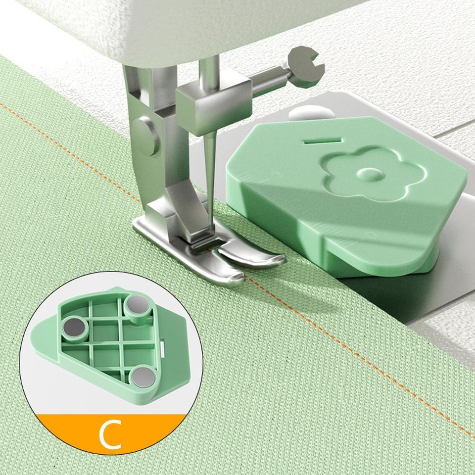 Magnetic Seam Guide for Sewing Machine, Universal Gauge Edge Locator ...
