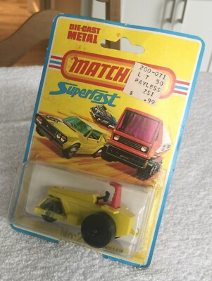 Matchbox 21, Rod Roller, 1973, Mint on a card, Lesney Products, England ...
