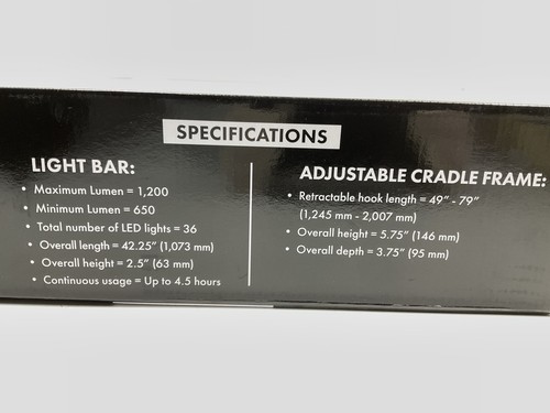 LITESTIX LS36SMD Lithium Rechargeable Underhood LED Portable Work Light ...