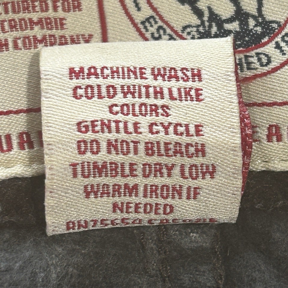 Vintage Abercrombie & Fitch Y2k Moose Print Pajama Pants Men Med Logo ...