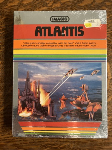 Atlantis (Atari 2600, 1982) (New Factory Sealed) | eBay