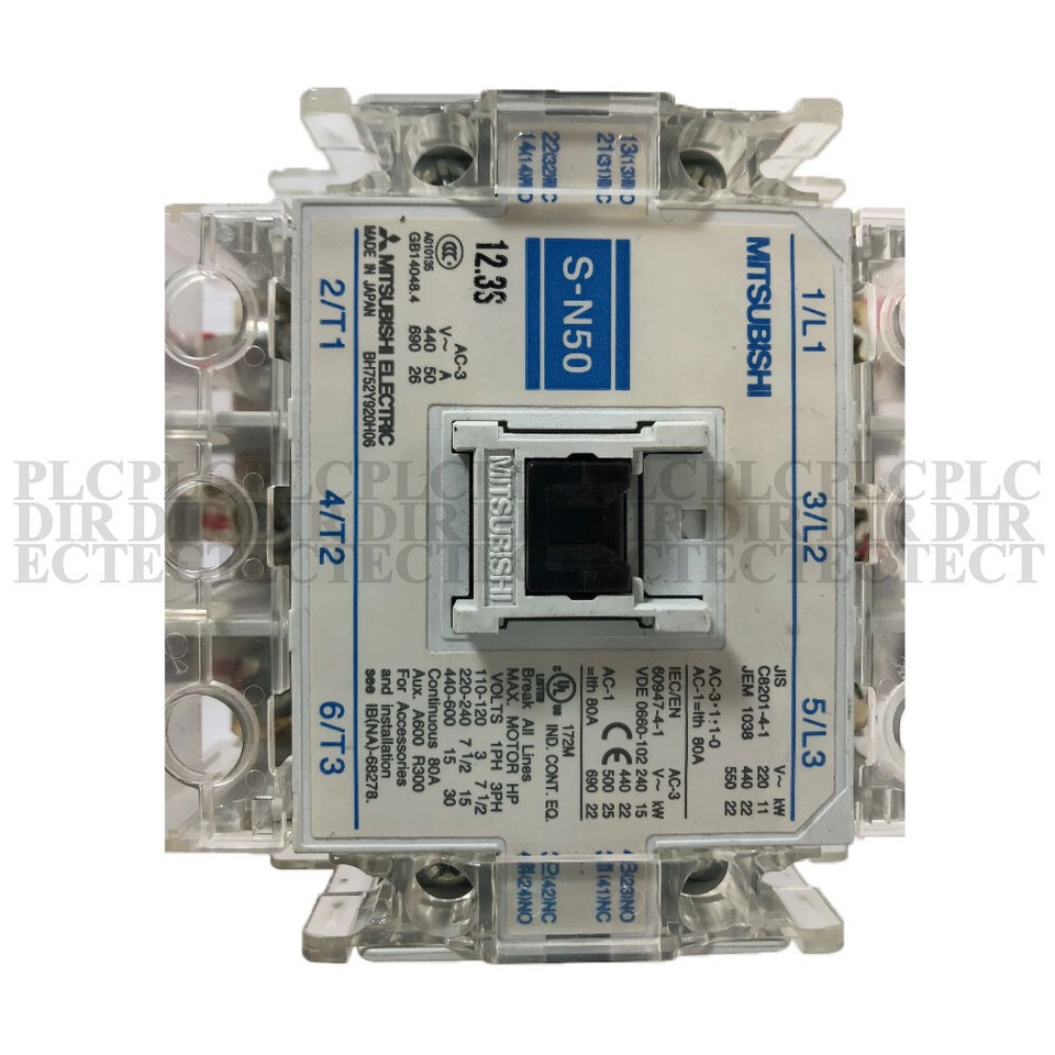 NEW Mitsubishi S-N50 SN50 Magnetic Contactor | eBay