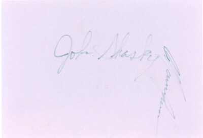John Shasky - Signed Card | eBay